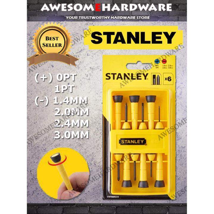 STANLEY 66-052 6PC PRECISION SCREWDRIVER SET | Lazada