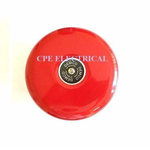 Demco D-102 6" 150mm Fire Alarm Electric Bells 240VAC | Lazada