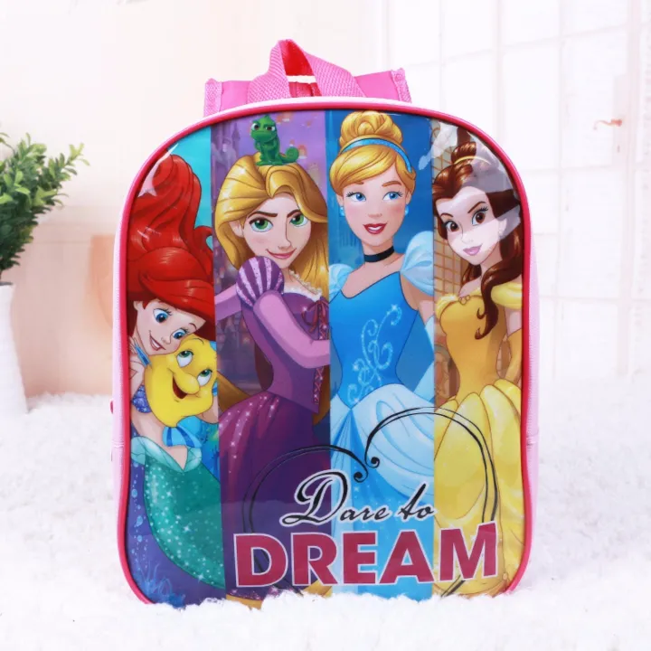 DISNEY PRINCESS Kindergarden Backpack Children Bag Mini School Bags for ...