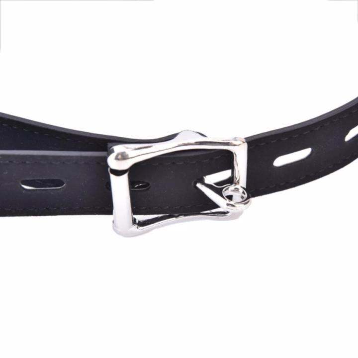 Mouth Gag 5cm Plug With Locking Buckles Leather Bondage BD-SM SM Fe-tish Toy | Lazada