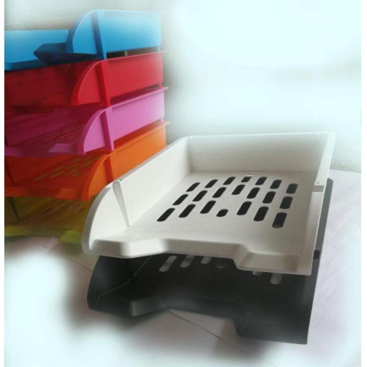 Multi Colour Stackable Document Tray UEW 8012-1 | Lazada