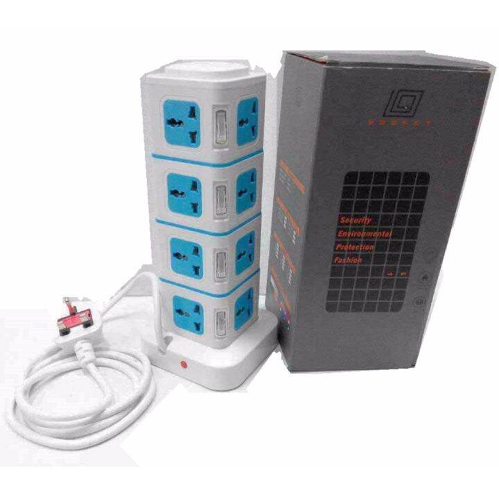 Power Socket Extension (high quality switch) : Vertical Standing Tower ...