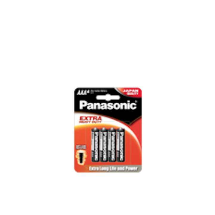 PANASONIC Manganese Extra Heavy Duty AAA size 4pcs pack UM-4SHD/4B | Lazada