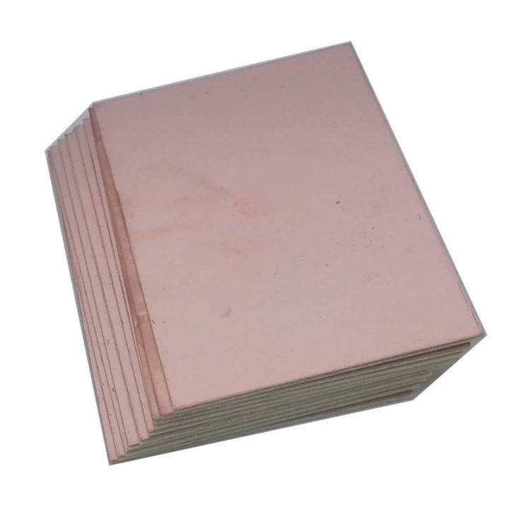 10pcs PCB FR4 7*10 Single Side Copper Clad plate DIY PCB Kit Laminate ...