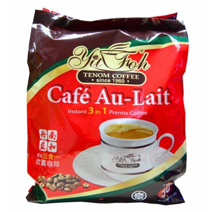 Yit Foh Tenom Coffee 3 in 1 – Café Au-Lait Premix Coffee | Lazada