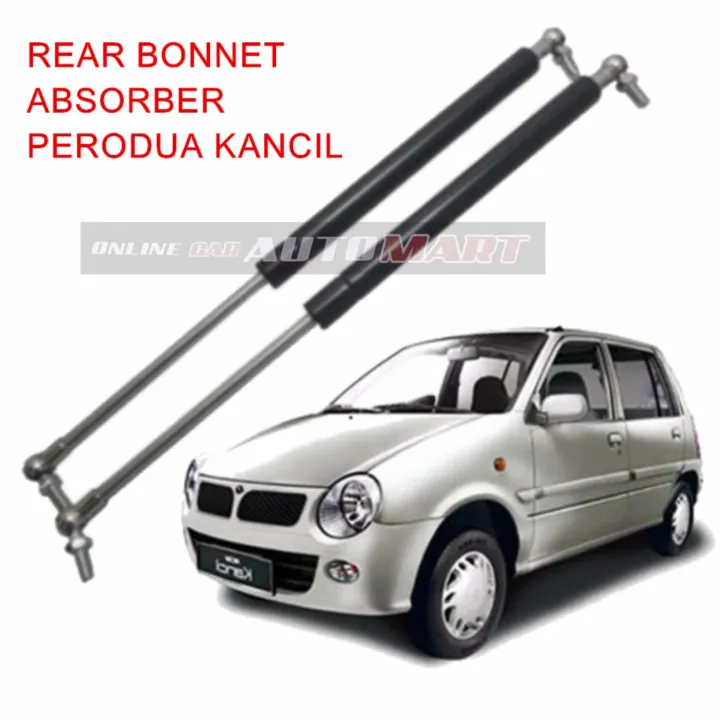 PERODUA KANCIL-REAR BOOT DAMPER GAS SPRING BONNET ABSORBER 1 PAIR PER ...