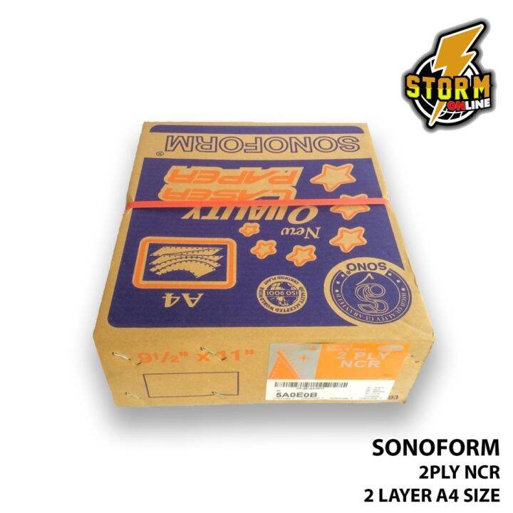 SONOFORM COMPUTER FORM - 2 PLY NCR (500FANS) | Lazada