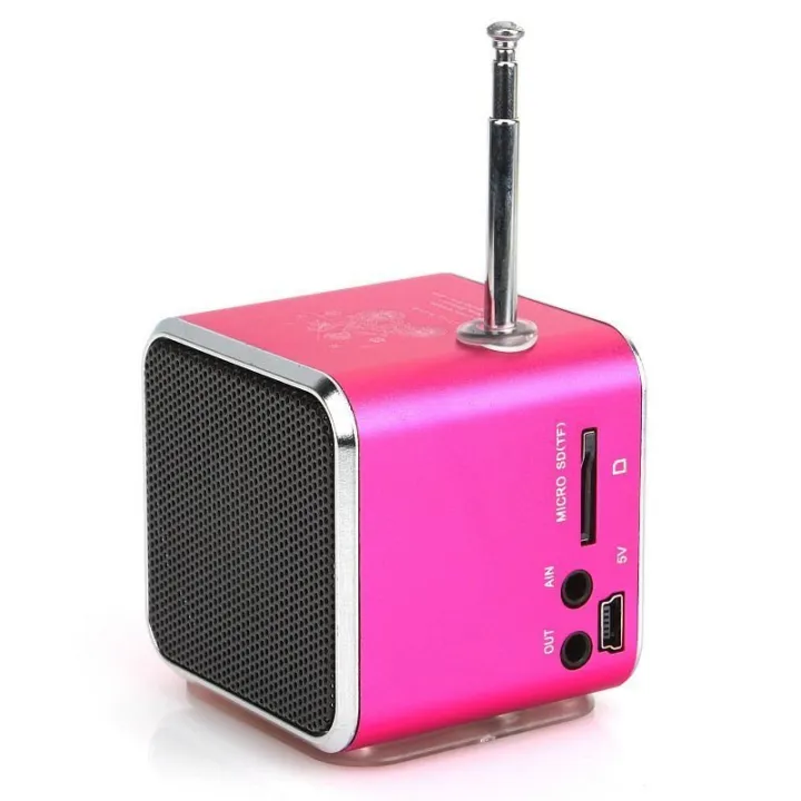 Mini Portable Speaker Music MP3 Player USB FM Radio Micro SD/TF | Lazada