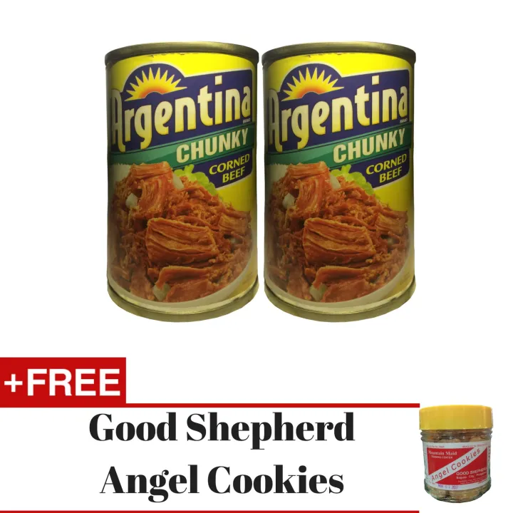ARGENTINA CHUNKY CORNED BEEF 150 GRAMS (2 PCS) WITH FREE Good Shepherd ...
