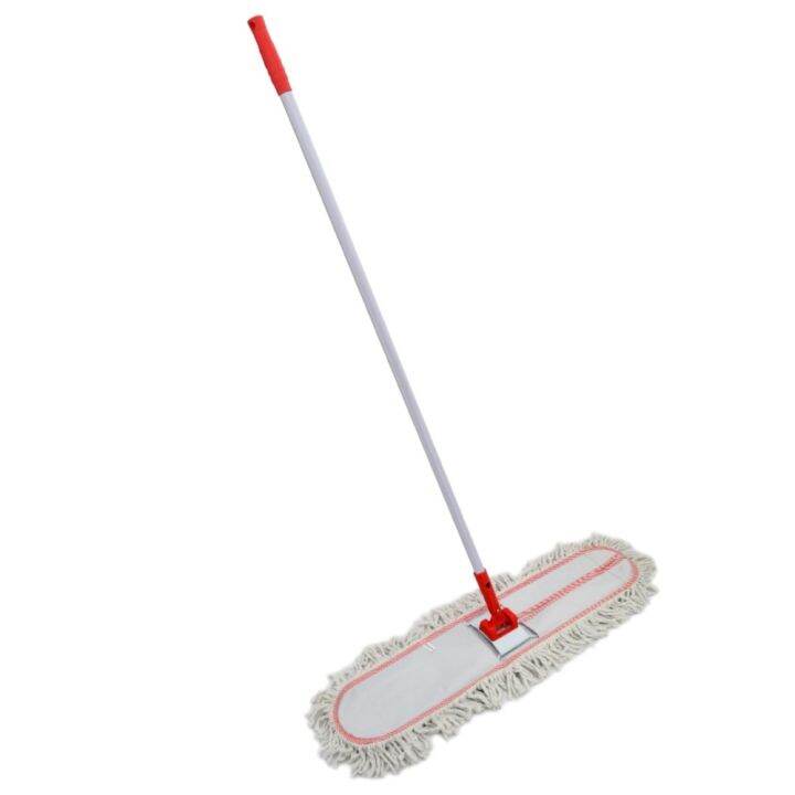 Eco Kleen Dust Mop Cotton Head 953 (Red & White) | Lazada PH