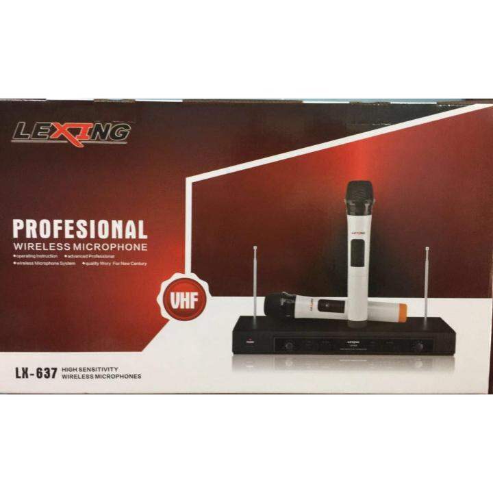 Lexing Wireless Microphone LX-637 | Lazada PH
