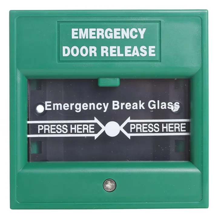 1 pc Green Emergency Break Glass for Access Control | Lazada PH