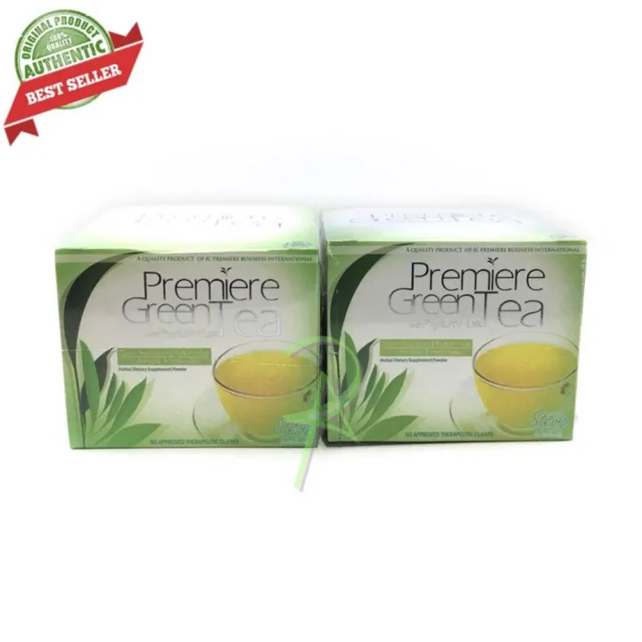 JC Premiere Premiere Green Tea Box of 10 sachets (2BOXES) | Lazada PH