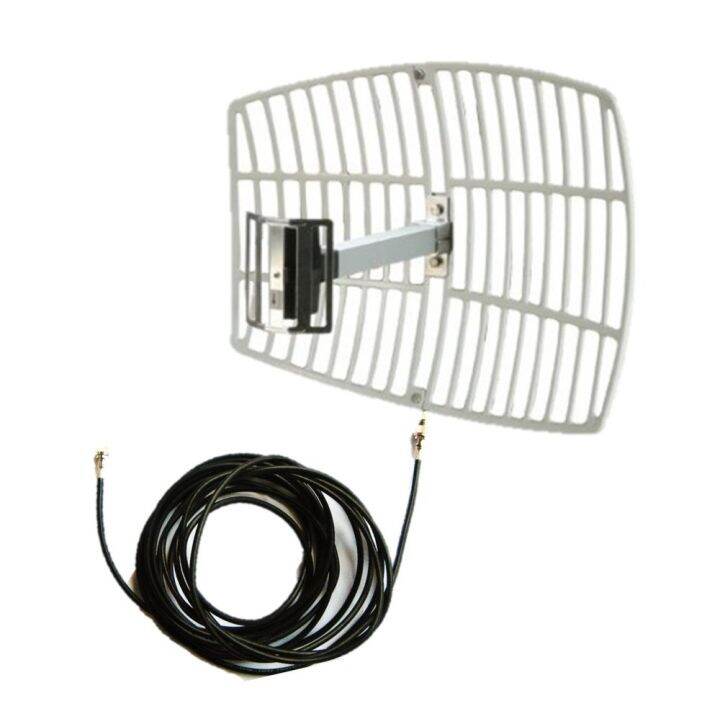 Bolt Grid 3G/4G/LTE 16 dbi Antenna with 10-Meter Wire for Routers 4G 5G ...