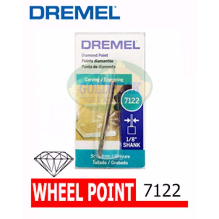 Dremel-7122 Diamond Wheel Point Flat •khm megatools• | Lazada PH