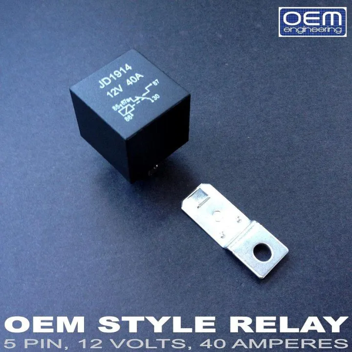 The Garage Manila OEM Engineering OEM STYLE RELAYS , 5 Pin Relay , 87 ...
