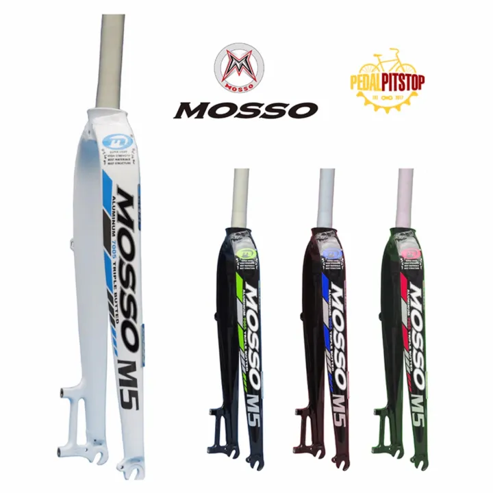 Mosso FK-M5 Rigid Fork (White Blue) | Lazada PH