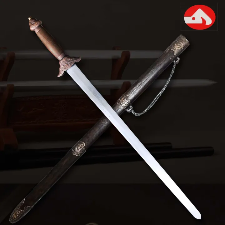 Highlighted Designed Chinese Metal Samurai Contemporary Real Swords ...