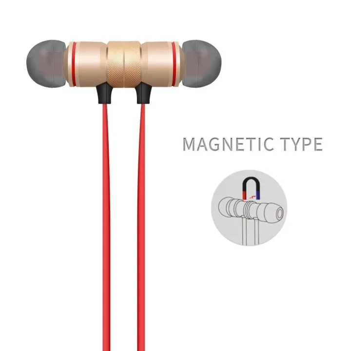 Wireless Bluetooth Headset Metal Magnet XT-6 | Lazada PH