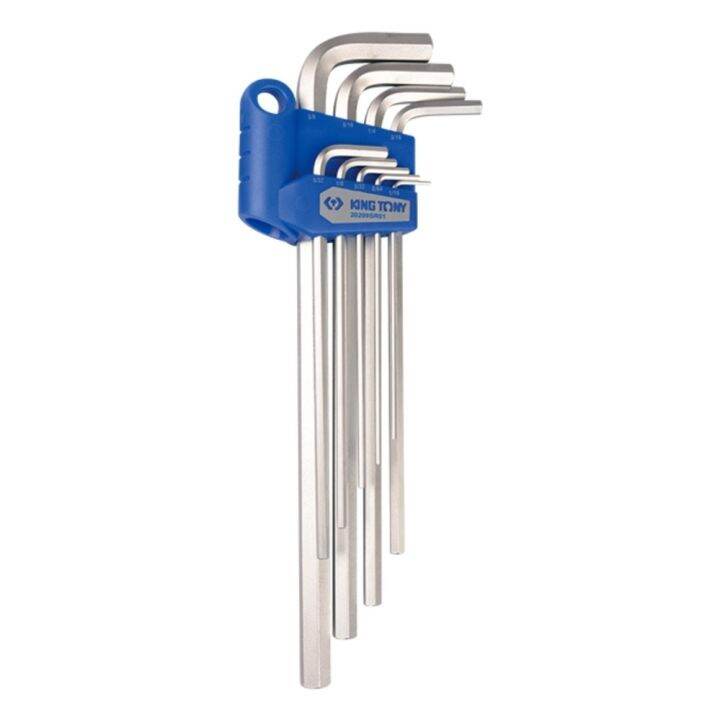 King Tony #20209SR02, 9 PC. Long Hex Allen Key Set (inches) | Lazada PH