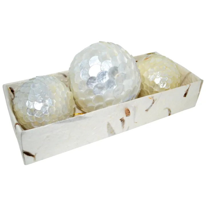 3pcs Capiz Balls | Lazada PH