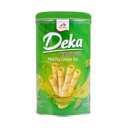 Deka Matcha Green Wafer Roll 300g | Lazada PH