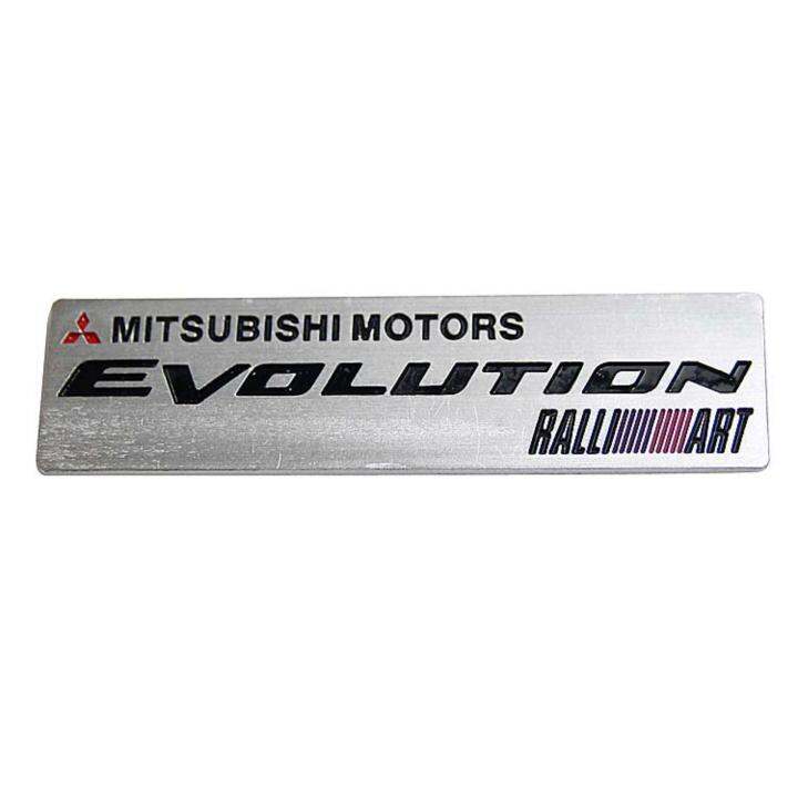 Evolution Ralliart Trunk Emblem | Lazada PH