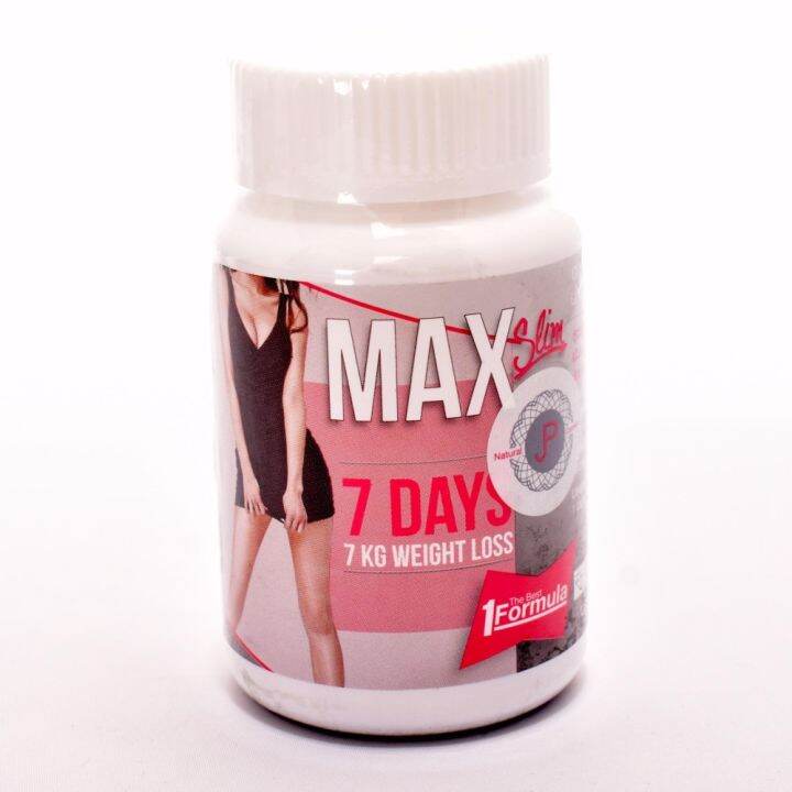 Max Slim Diet Slimming Capsule Thailand’s Bestseller, 30 Capsules with ...