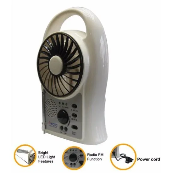 Iwata Alert-911 Rechargeable Portable Mini Fan | Lazada PH