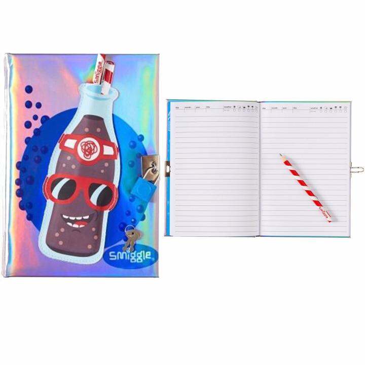 SMIGGLE Authentic scratch n scent a5 lockable notebook | Lazada PH