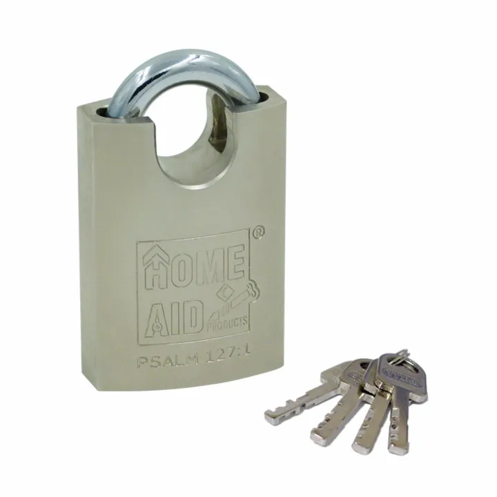 HOMEAID Arc Type Wrapped Brass Padlock 50 MM | Lazada PH