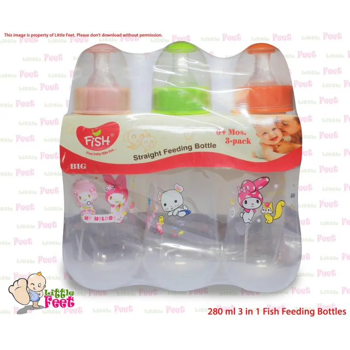 9oz 3in1 Fish Feeding Bottles | Lazada PH