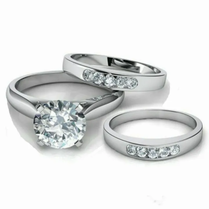 Angel's Jewelry Yuri Wedding Ring and Engagement ring | Lazada PH