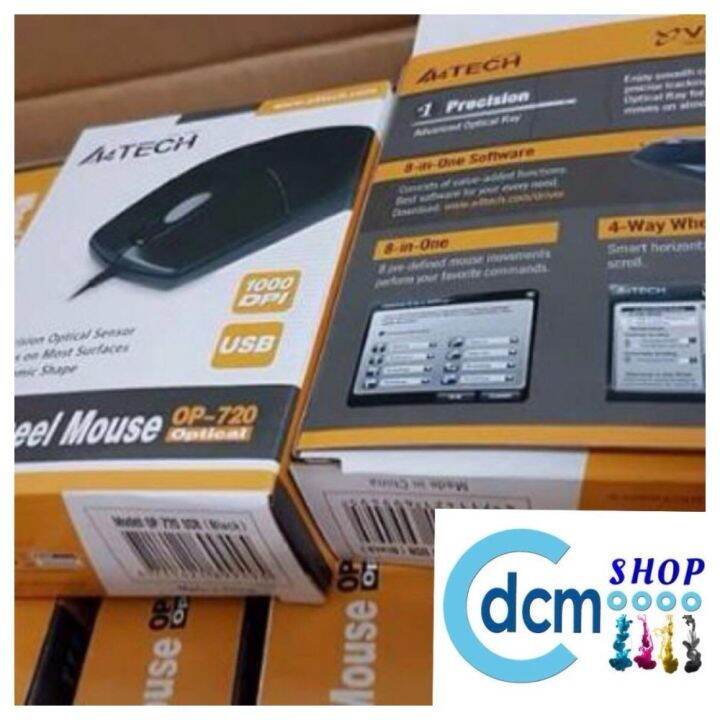 A4Tech OP-720 USB Optical Wheel Mouse | Lazada PH