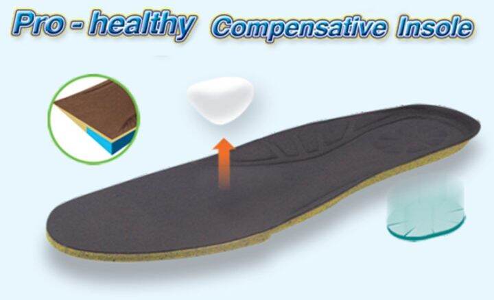 Dr Kong Pro-Healthy Compensative Insole Memory Foam Material for ...