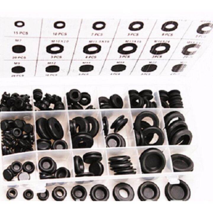 125pcs Rubber Grommet Assortment Set | Lazada PH