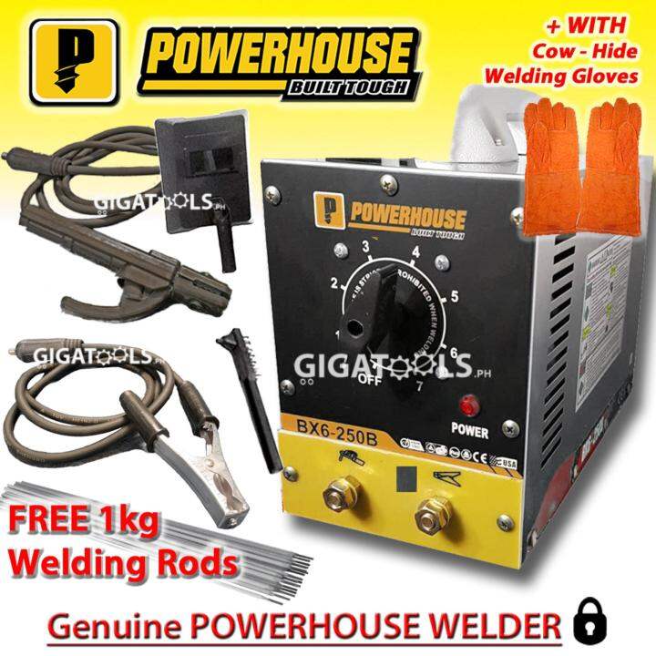 Powerhouse BX6-250B 250 Amperes Stainless Body Portable Welding Machine ...