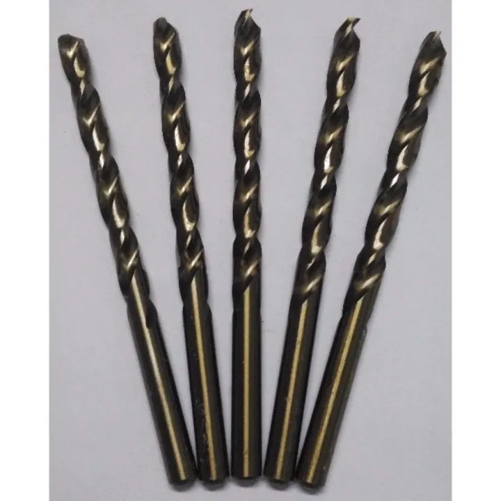 COT HSSE JOBBER DRILL BIT STAINLESS STEEL COBALT 1/4 (5 PCS) | Lazada PH