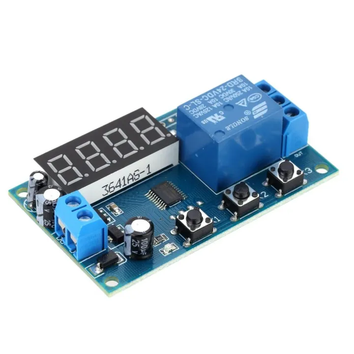 Multifunction Delay Time Module Switch Control Relay Cycle Timer DC 12V ...