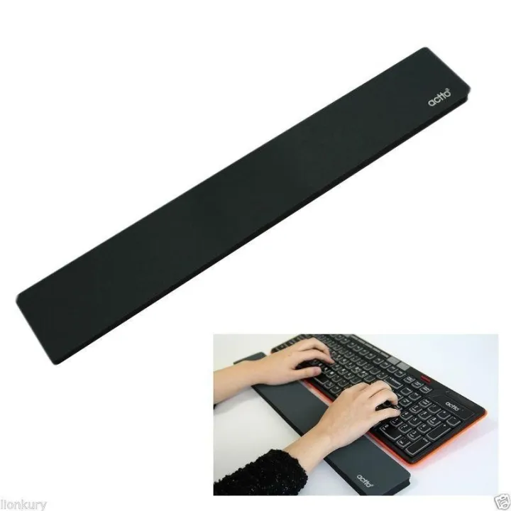 New Keyboard Wrist Rest long from Korea (Black) | Lazada PH