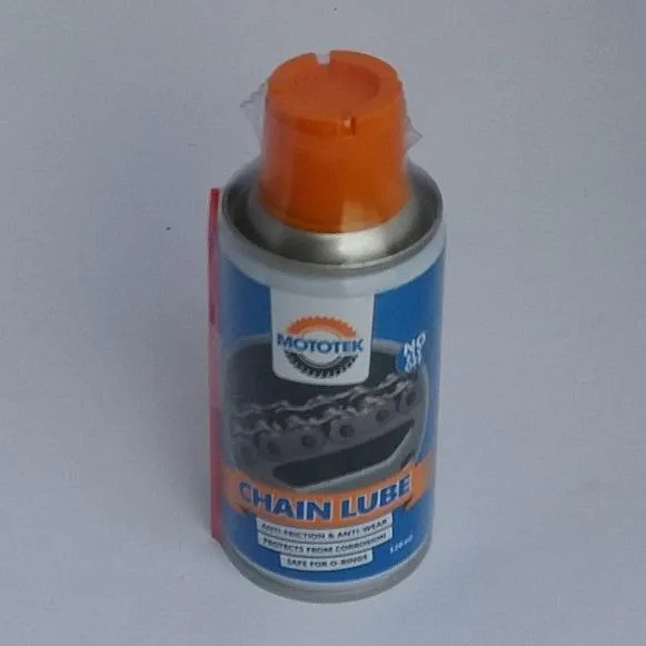 MOTORCYCLE CHAIN LUBRICANT MOTOTEK CHAIN LUBE 120 ML | Lazada PH