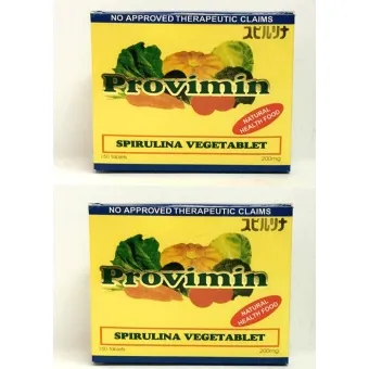 Provimin Spirulina VegeTablet 200mg Box of 150's Set of 2 | Lazada PH