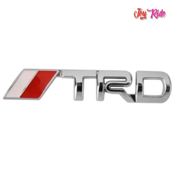 TRD Trunk Emblem (Stick-On) | Lazada PH