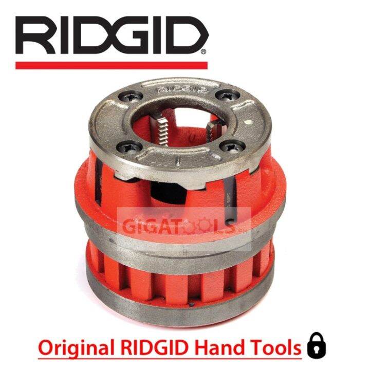 RIDGID 37415 Alloy RH 2" NPT Model No. 12-R Hand Pipe Threader Die Head ...