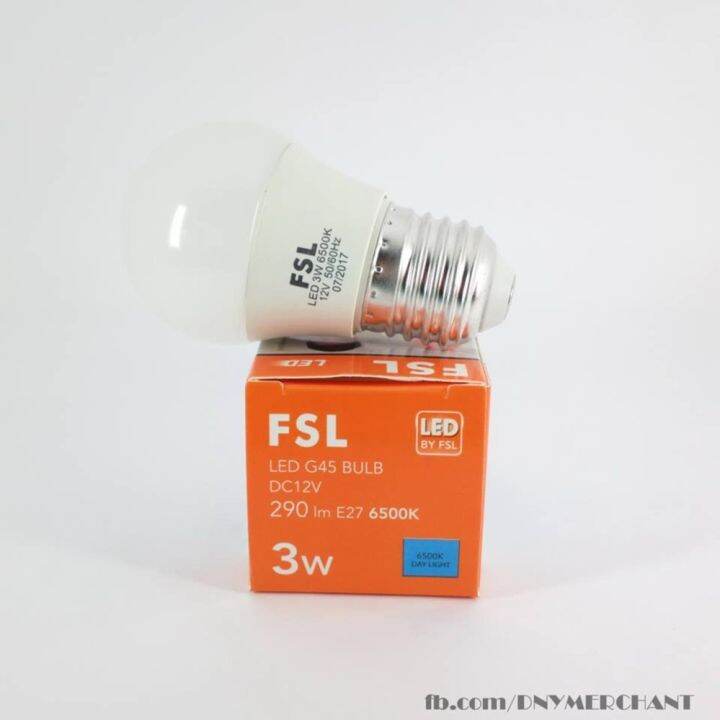 FSL 12v DC 3watts Led Bulb Daylight | Lazada PH