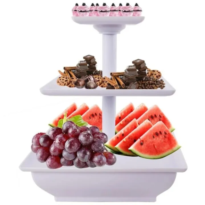 3-Tier Snack Server Stand | Lazada PH