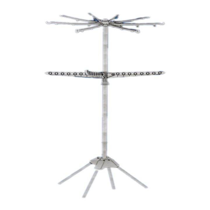trading Tri-Stand Vertical Drying Rack (Silver) KMV Trading | Lazada PH