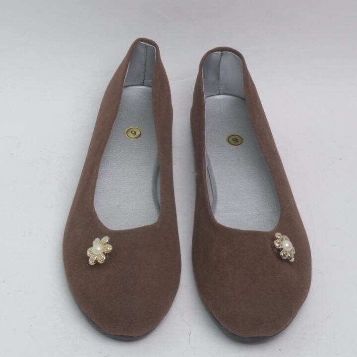 Bambi Doll shoes (Brown) with Free Indoor Slippers | Lazada PH