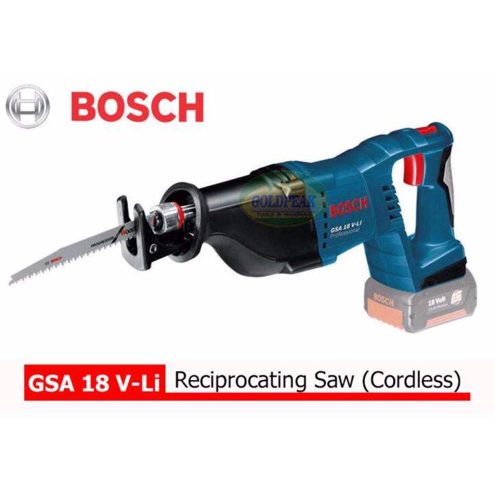 Bosch GSA 18 V-Li Cordless Reciprocating Saw (Bare Tool) •khm megatools ...