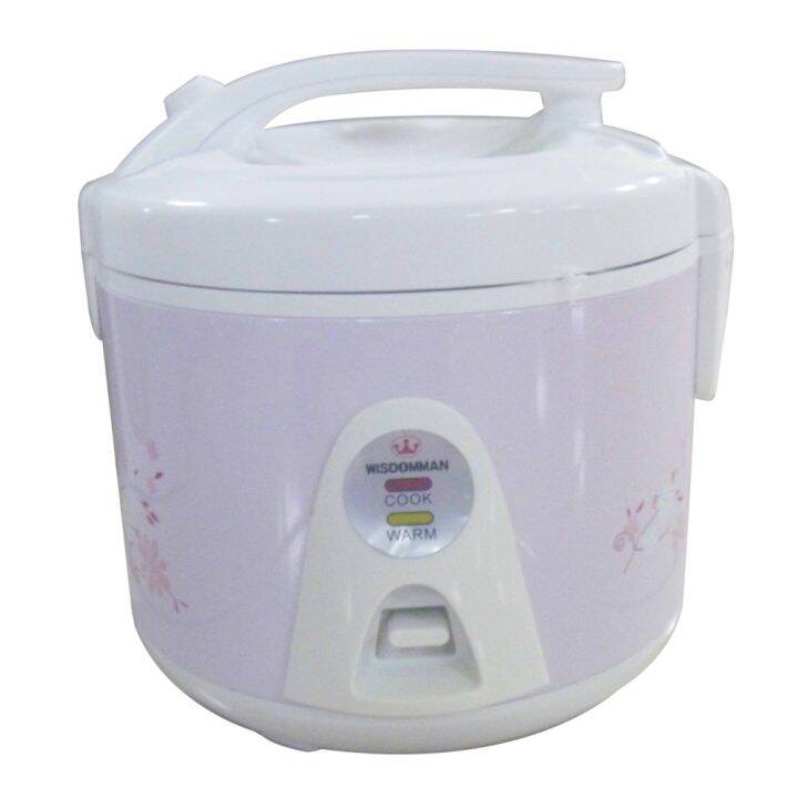 Wisdoman WSCBA-20 Jar Type Rice Cooker 1.2L with Free Steamer Tray ...